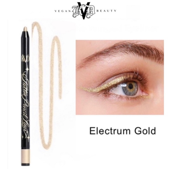 Kat Von D | Makeup | Kvd Beauty Tattoo Gel Pencil Liner Electrum Gold | Poshmark